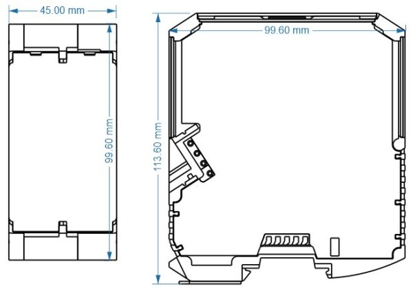 Module Dimensions - IIOT Products