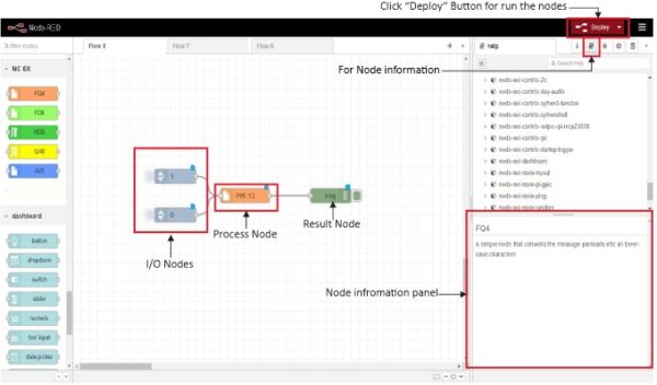 Implement and Deploy simple Node-Red Program - IIOT Products